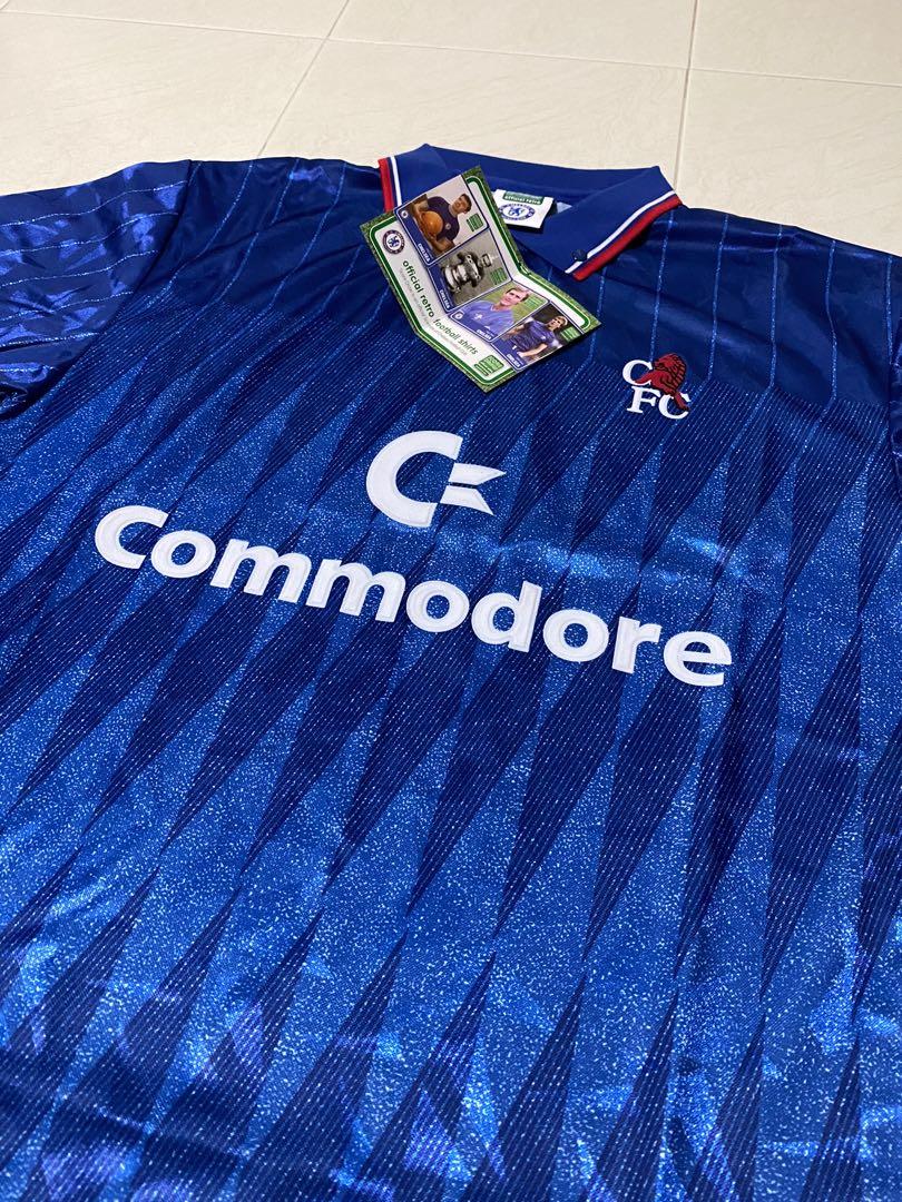 Authentic Chelsea FC Retro 1990 Score Draw, Men's Fashion, Activewear ...