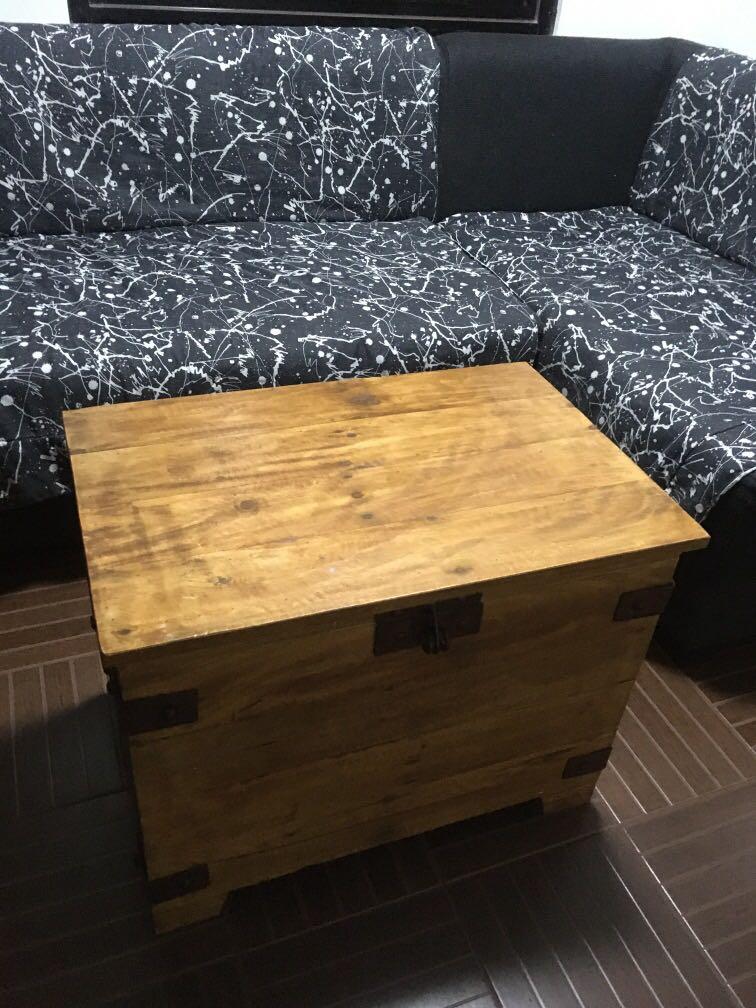 BAUL storage/table/bench, Furniture & Home Living, Home Improvement ...