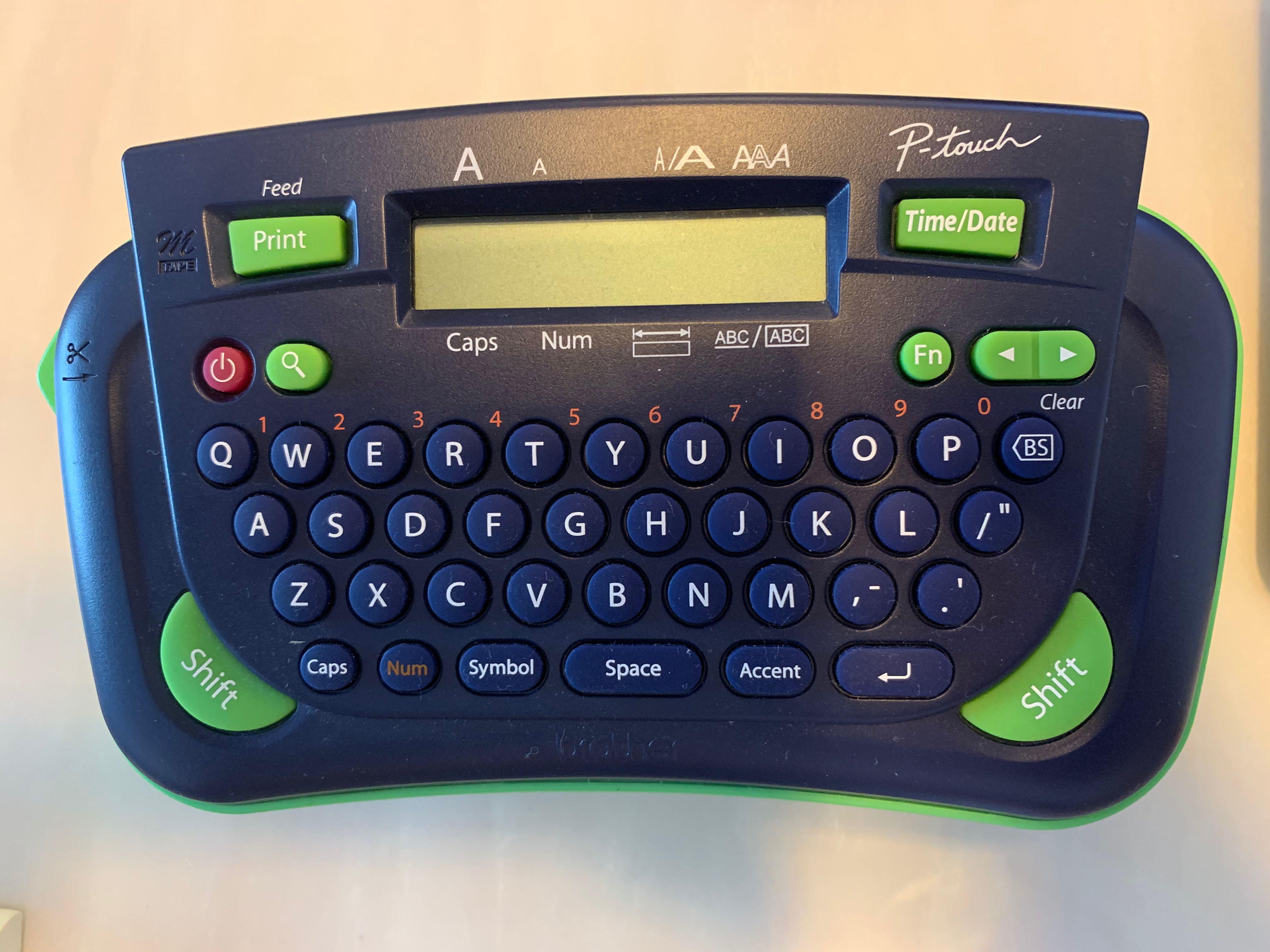 Brother label printer model PT-80, Computers & Tech, Printers, Scanners ...