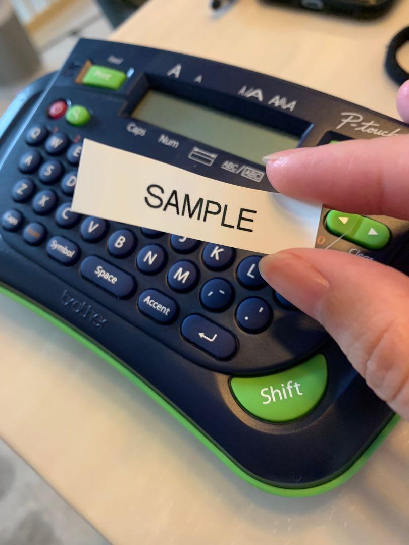 Brother label printer model PT-80, Computers & Tech, Printers, Scanners ...