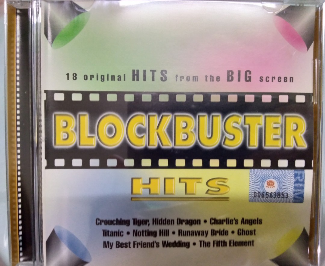 CD BLOCKBUSTER HIT featuring ANNIE LENNOX , DIANA KING , CELION DION ...