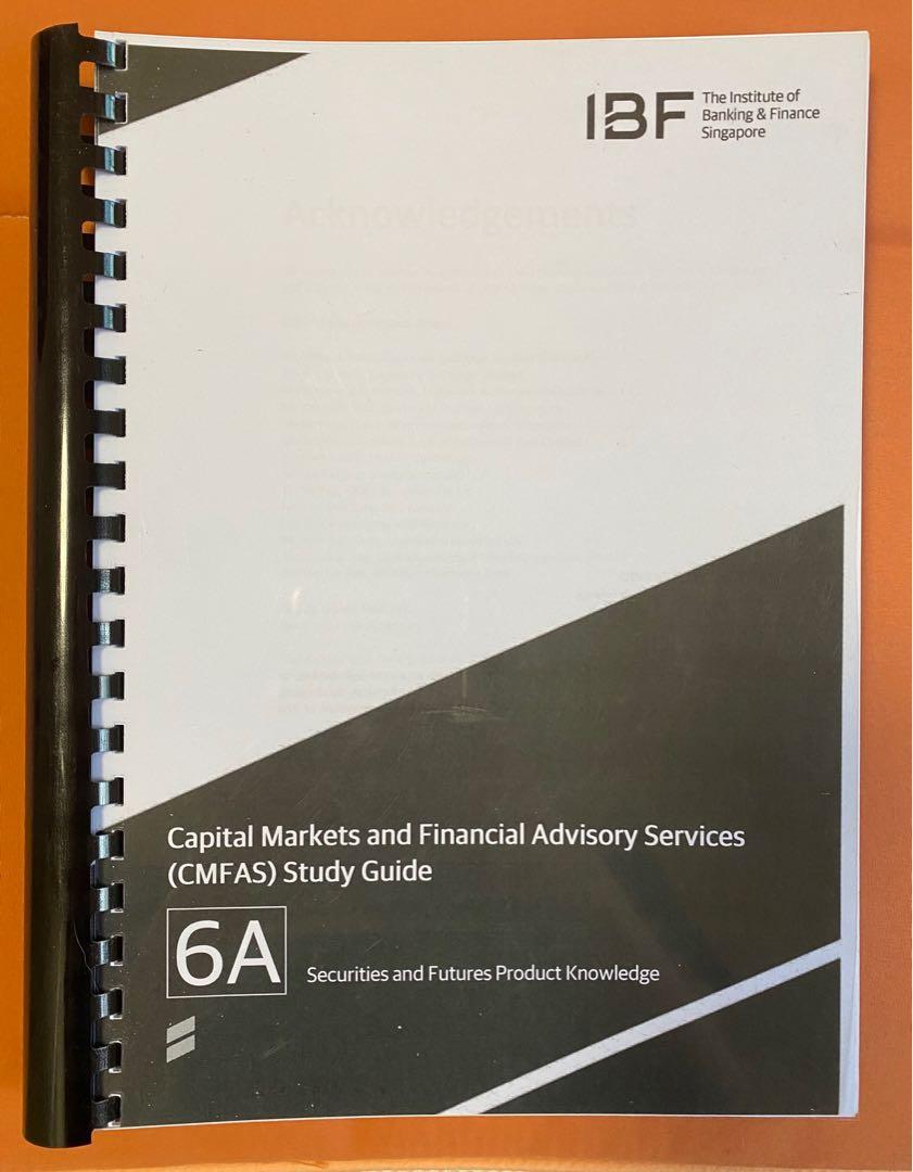 CMFAS Module 6A (M6A), Hobbies & Toys, Books & Magazines, Assessment ...