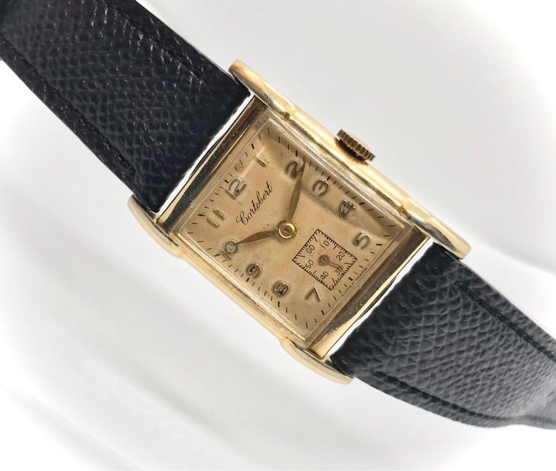 Cortebert Tank 1940s, Luxury, Watches on Carousell