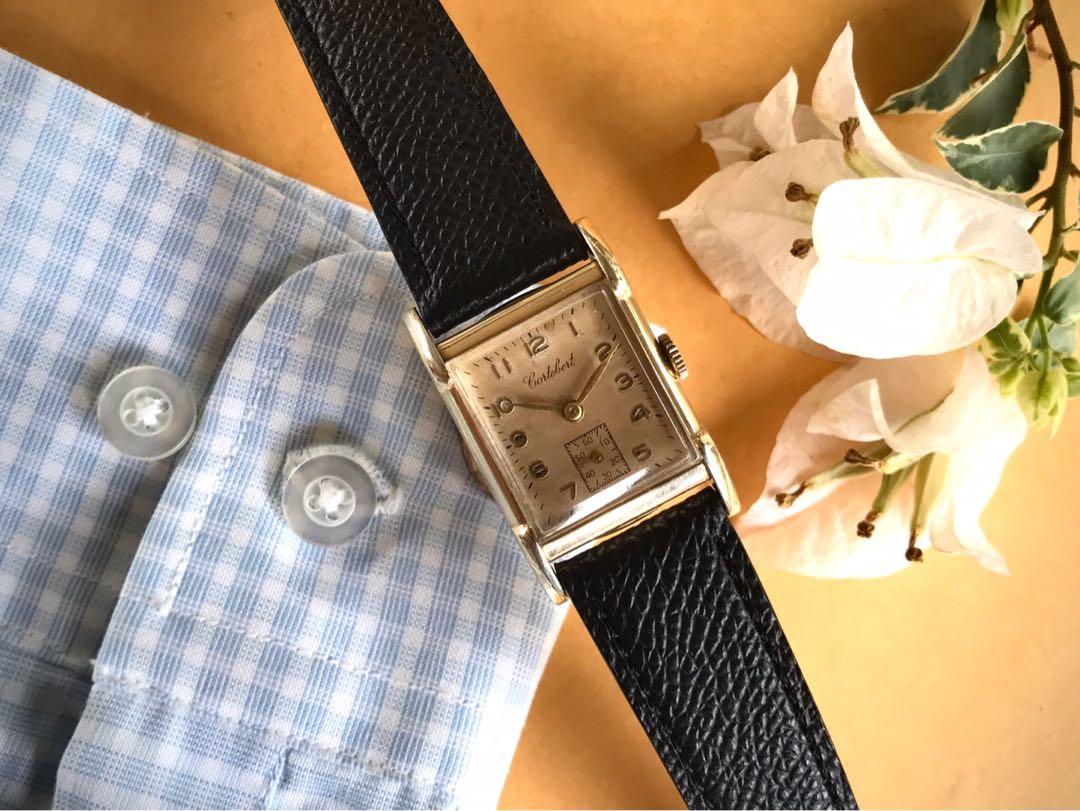 Cortebert Tank 1940s, Luxury, Watches on Carousell