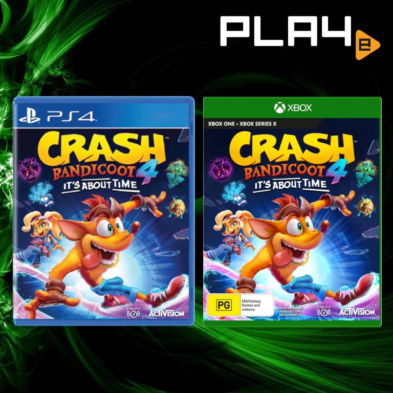 Crash Bandicoot 4: It's About Time Brand New ( PS4 / XBOX ONE/ NINTENDO ...