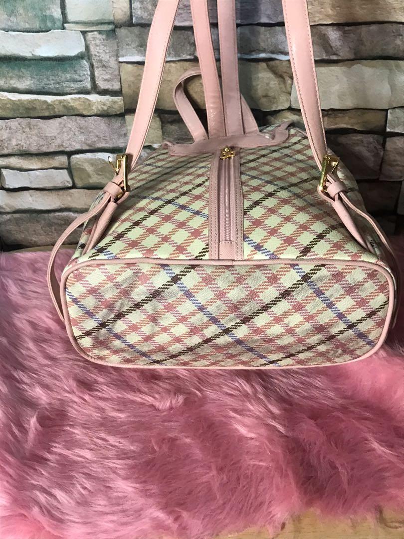 DAKS London Pink Backpack, Women's Fashion, Bags & Wallets, Backpacks ...