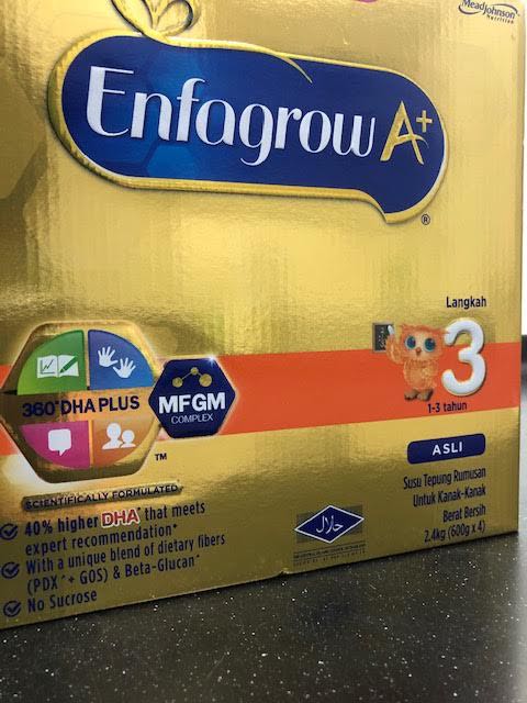 Enfagrow A+ (Malaysia) - stage 3 (1-3years old) 2.4kg x 2, Babies ...