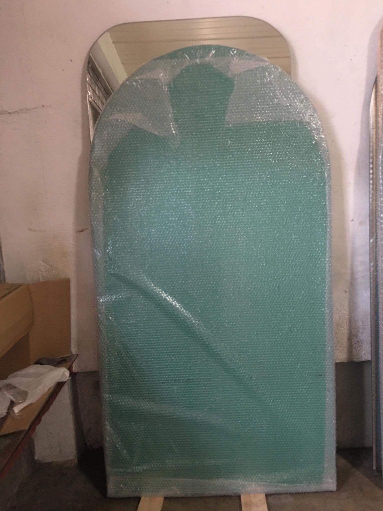 FULL ARC MIRROR 5’8x3ft, Furniture & Home Living, Home Improvement ...