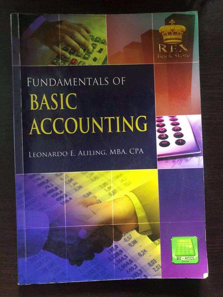Fundamentals of Basic Accounting by Leonardo Aliling, Hobbies & Toys ...