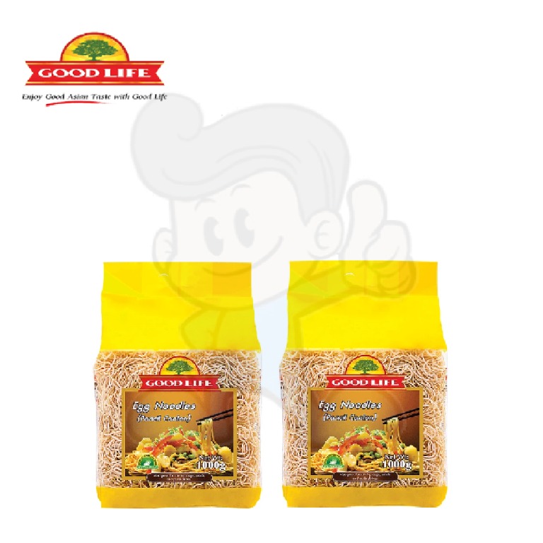 GoodLife Egg Noodles Pancit Canton (2 x 1 kg), Food & Drinks, Local ...