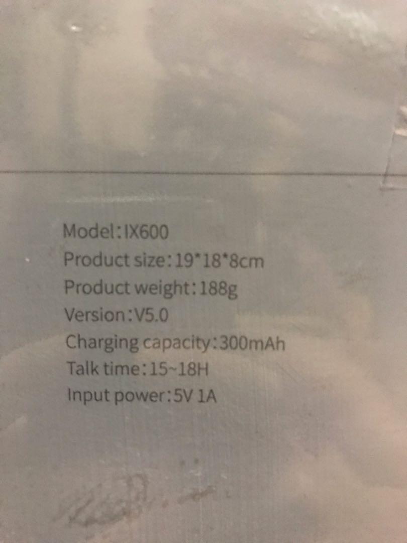 Havit IX600 Bluetooth Headset, Audio, Headphones & Headsets on Carousell