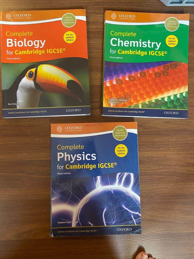 IGCSE Chemistry Triple Science textbook, Hobbies & Toys, Books ...