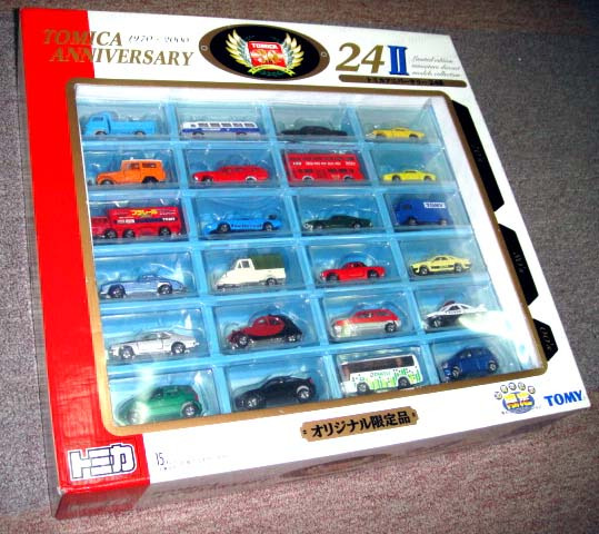 itrea 冇黑轆Tomica 30th Anniversary 24 Cars Showcase 三十週年周年紀念展示櫃盒裝套裝Boxset ...