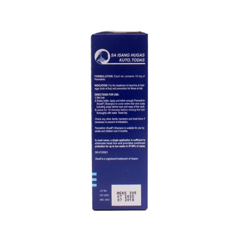 KWELL Shampoo Reformulated 60ml, Beauty & Personal Care, Hair on Carousell