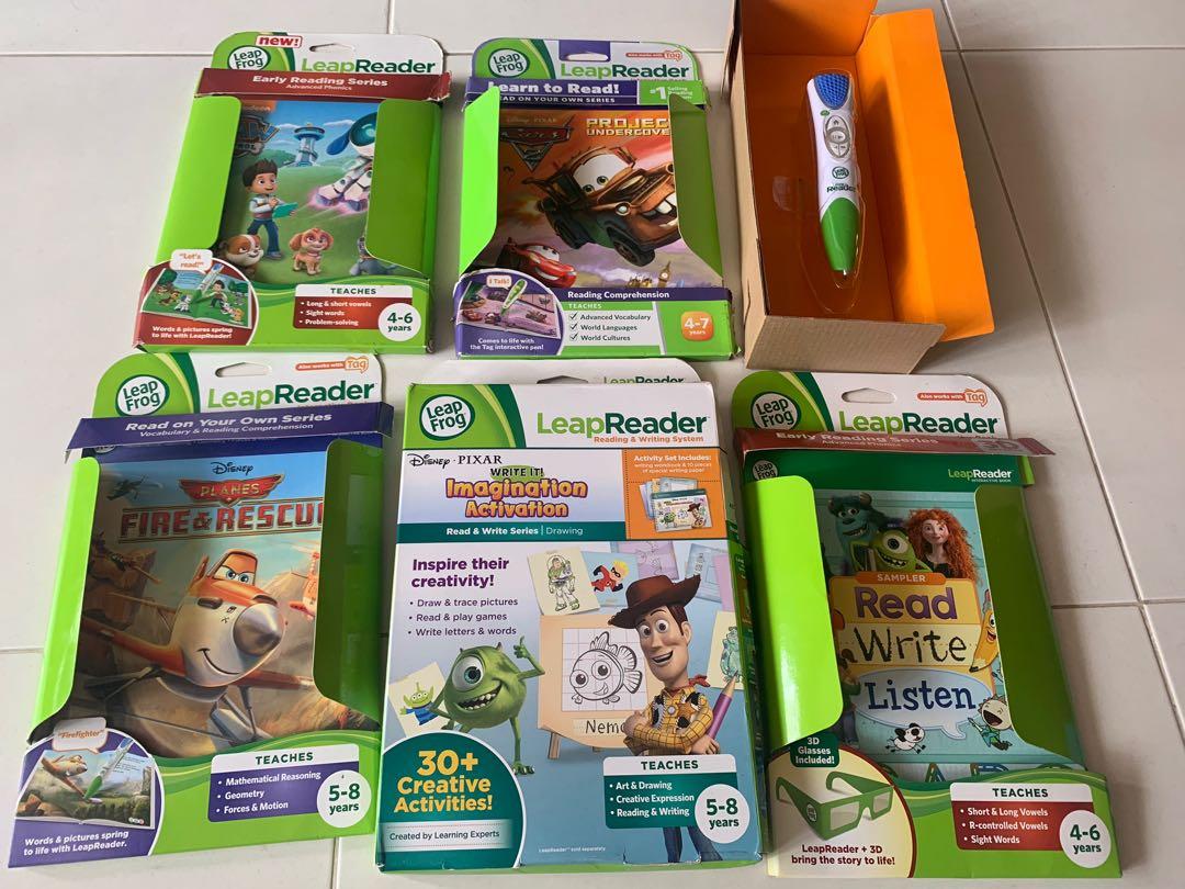 LeapReader Reading and Writing System, Hobbies & Toys, Books ...