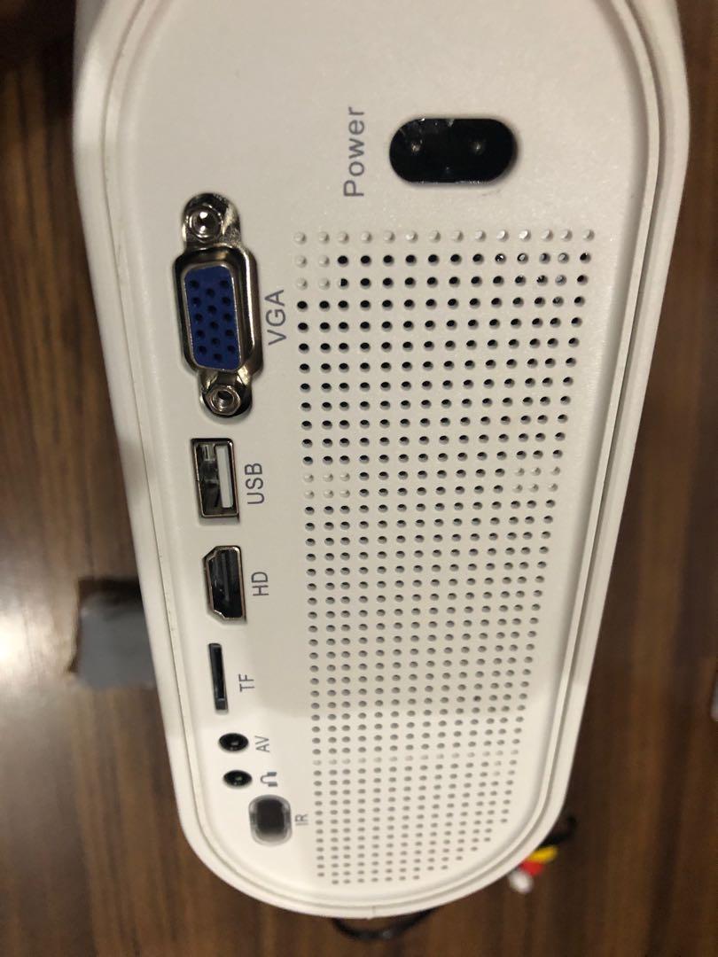 ***LOWER PRICE***LED Projector E08 1080P 2000 Lumens Home Theater HDMI ...