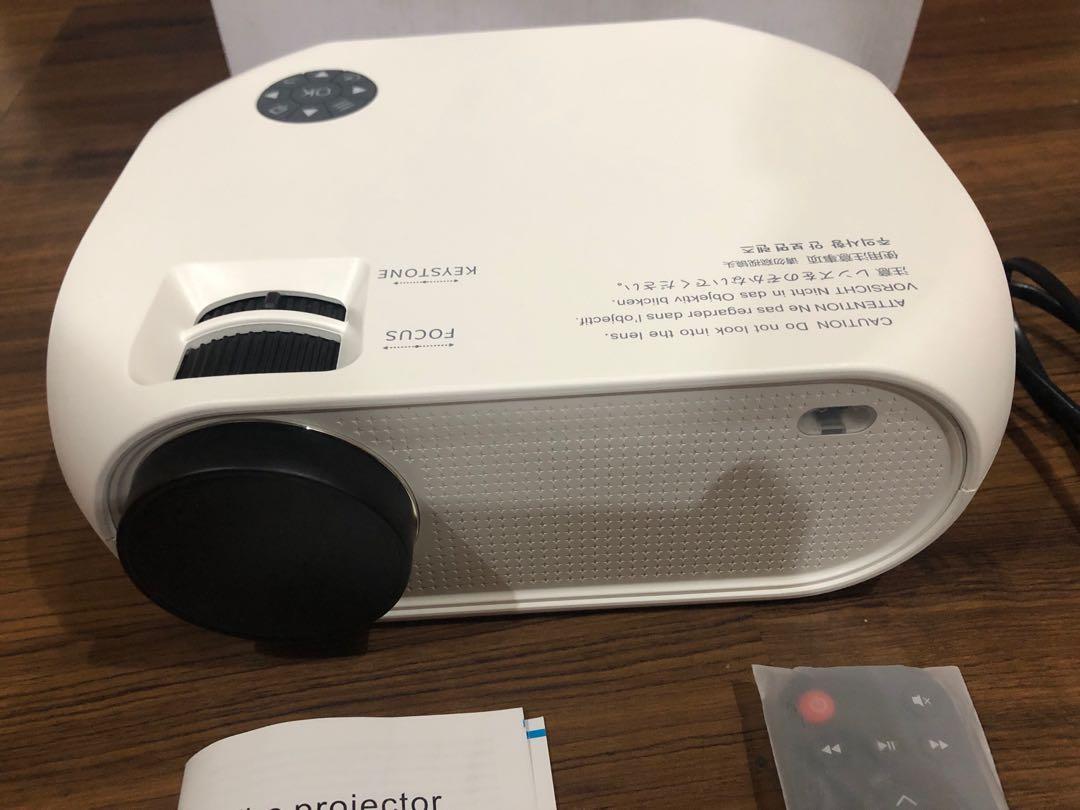 ***LOWER PRICE***LED Projector E08 1080P 2000 Lumens Home Theater HDMI ...