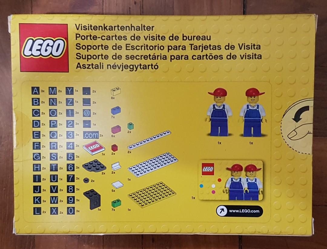 Lego 850425 Desk Business Card Holder, 興趣及遊戲, 旅行, 旅遊 - 旅行必需品及用品 - Carousell