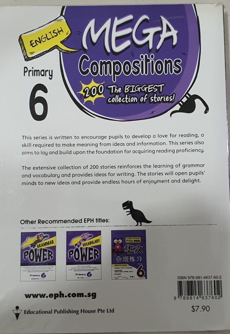 MEGA Composition Primary 6, Hobbies & Toys, Books & Magazines ...