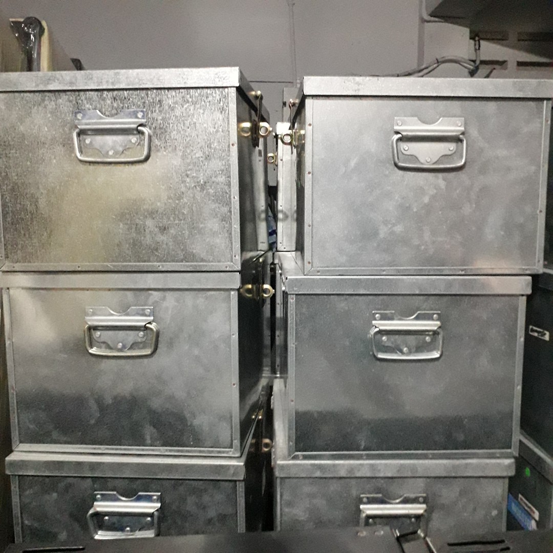 METAL AUDIT FILE BOX PETI BESI FAIL LOCKER GALVANIZED, Everything Else ...