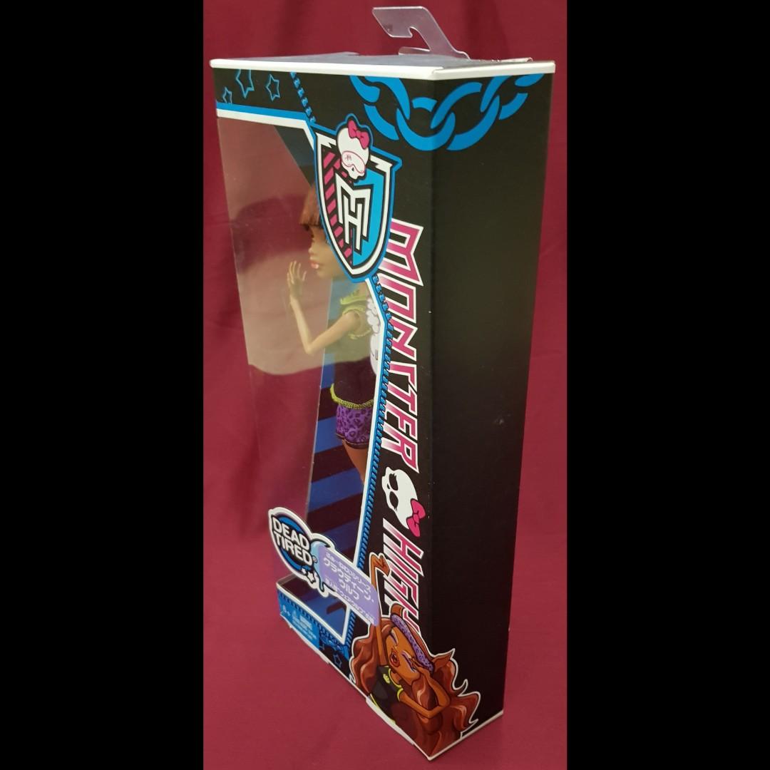 Monster High Clawdeen Wolf Dead Tired, Hobbies & Toys, Collectibles ...