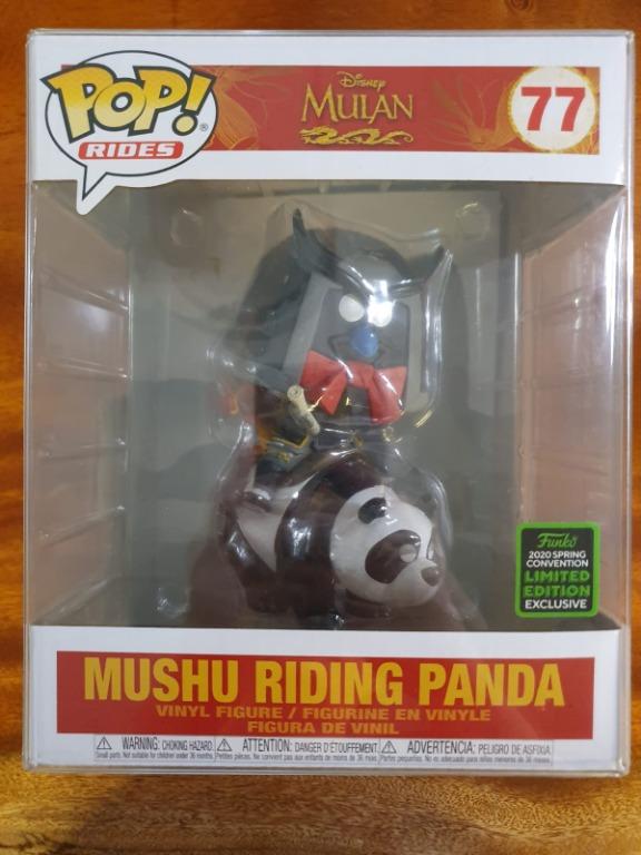 Mulan Funko Pop - #77 Mushu Riding Panda, Toys & Games, Bricks ...