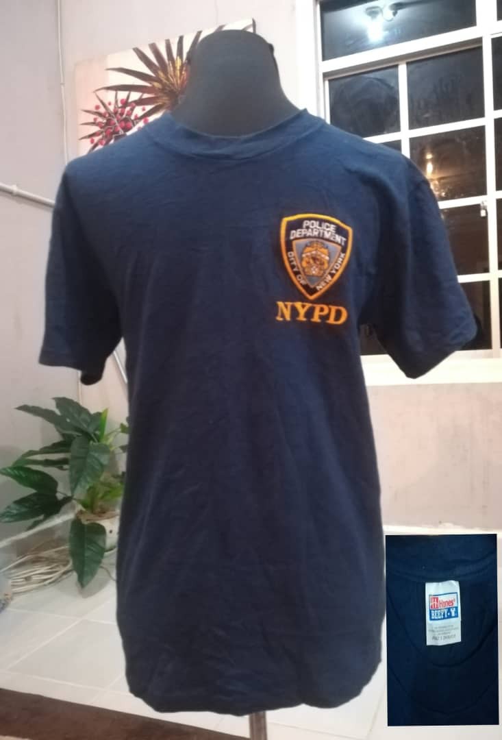 NYPD, Men's Fashion, Tops & Sets, Tshirts & Polo Shirts on Carousell