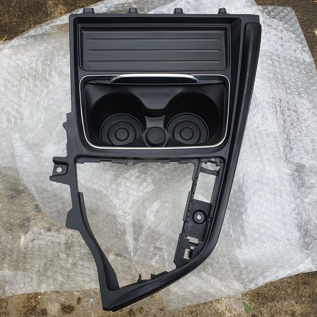 Original BMW F30 LCI Cup Holder Storage Compartment Center Console Trim ...
