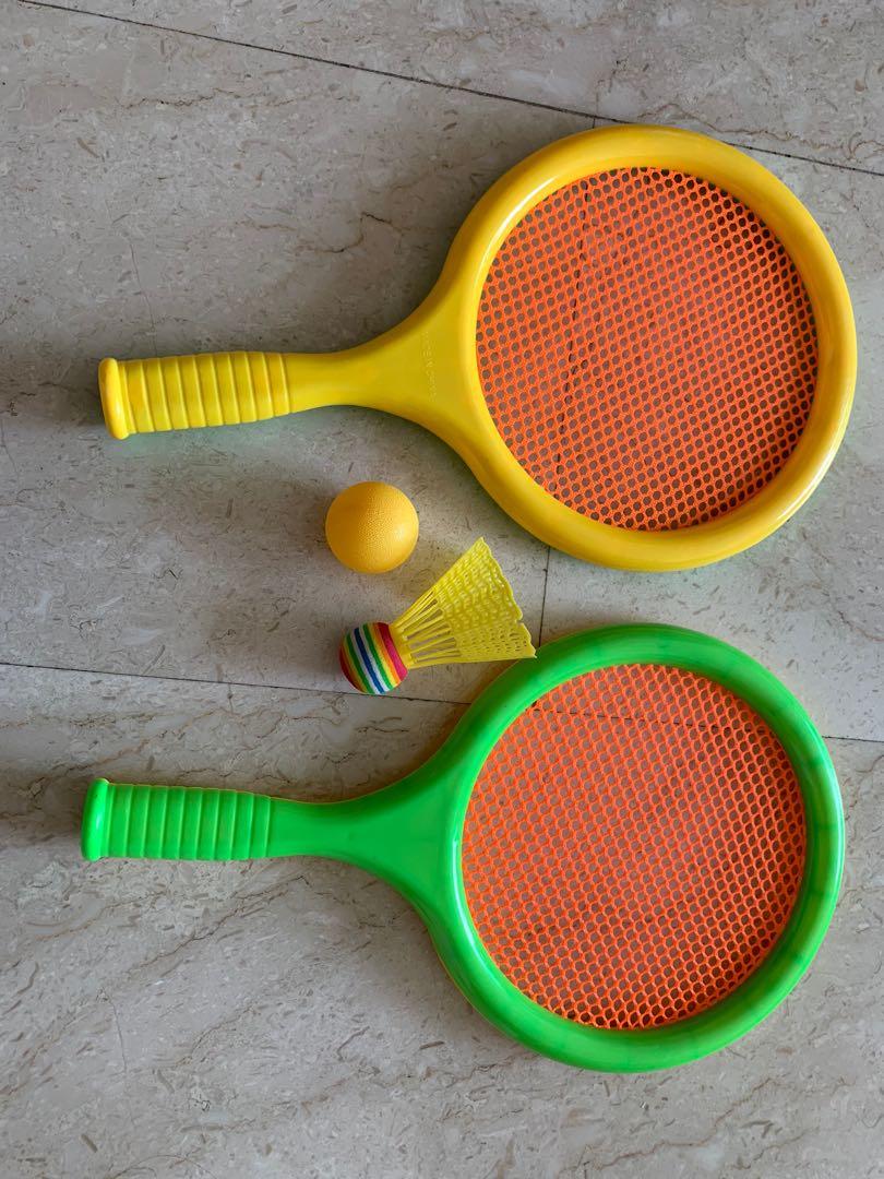 Plastic rackets for kids, Babies & Kids, Baby Nursery & Kids Furniture ...