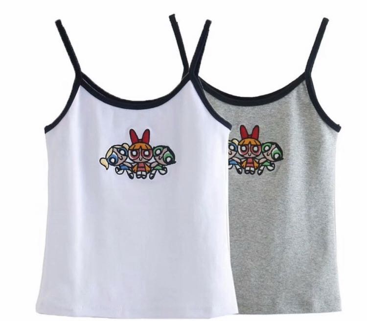 PO y2k powerpuff girls cami, Women's Fashion, Clothes, Tops on Carousell