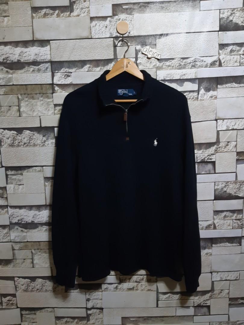 POLO RALPH LAUREN/POLO RL HALF ZIP SWEATER, Men's Fashion, Coats ...