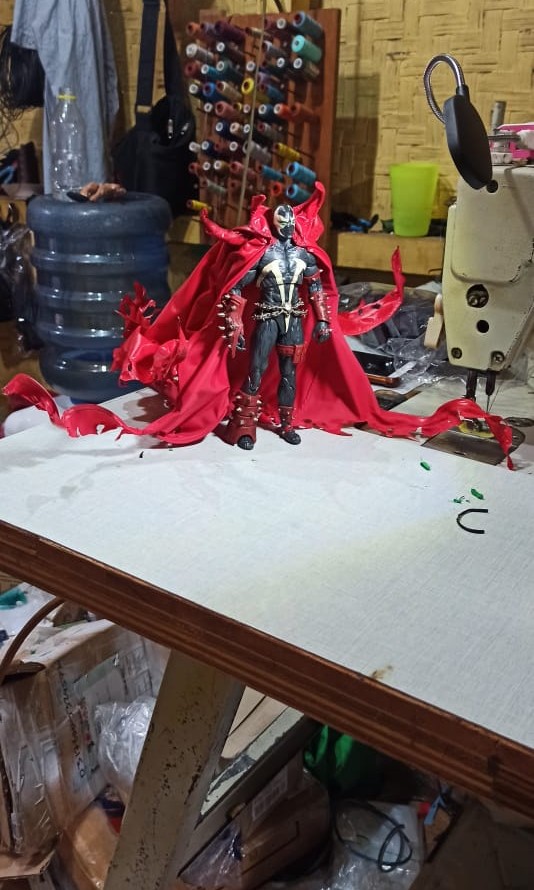 Pre-Order: Custom Spawn Cape - Double Cape for 7 inch McFarlane, Hobbies & Toys, Toys & Games on ...
