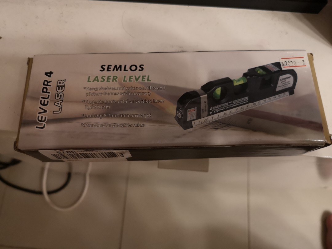 Semlos Laser Level, Design & Craft, Craft Supplies & Tools on Carousell