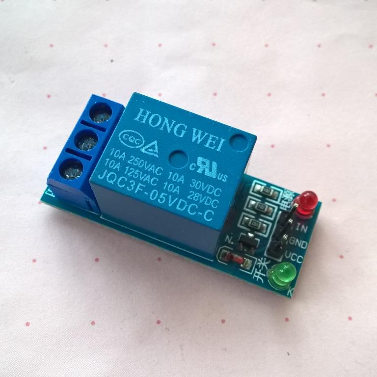 Single Channel 5V Relay Board (# Arduino, PIC, micro:bit, Raspberry ...