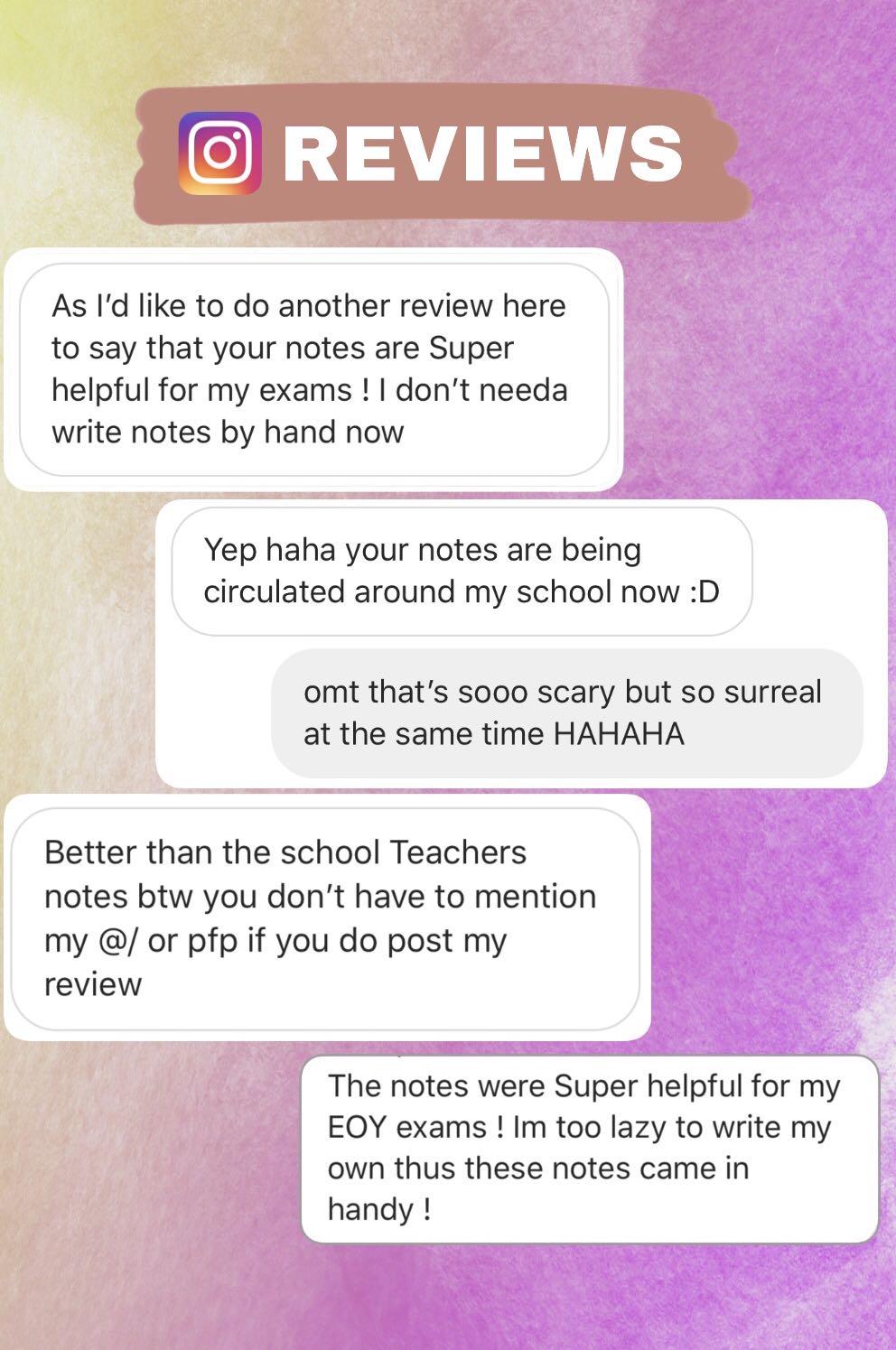 [sold 900] Sec 3/4 Notes for Sec 3 and 4 students taking O / NA / N ...