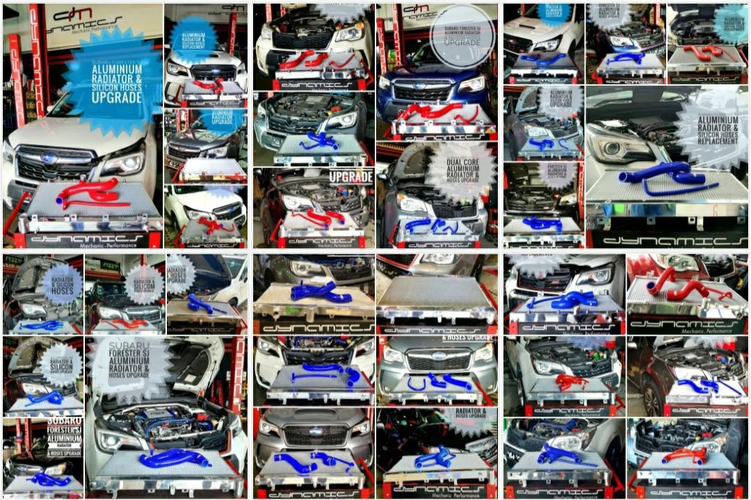 Subaru Forester SJ: FORCE Dual Core Aluminium Radiator, Car Accessories ...