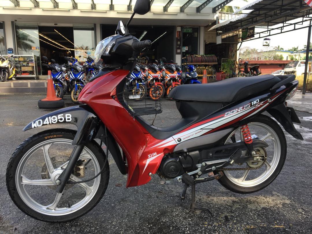 SYM BX 110 ( Tahun 2016 ), Motorbikes on Carousell