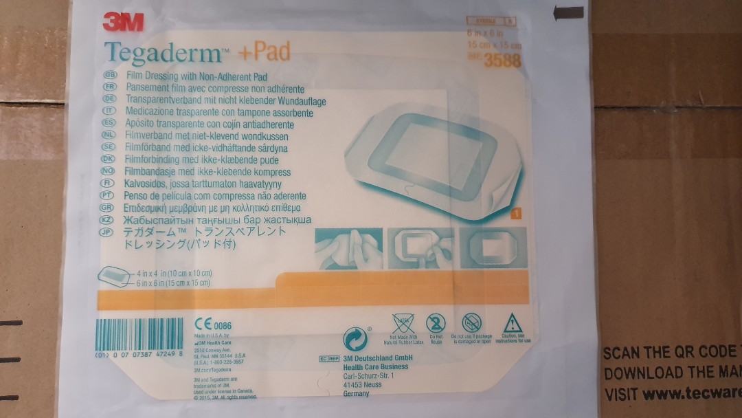 Tegaderm / Opsite Post Op / Duoderm dressing, Health & Nutrition ...