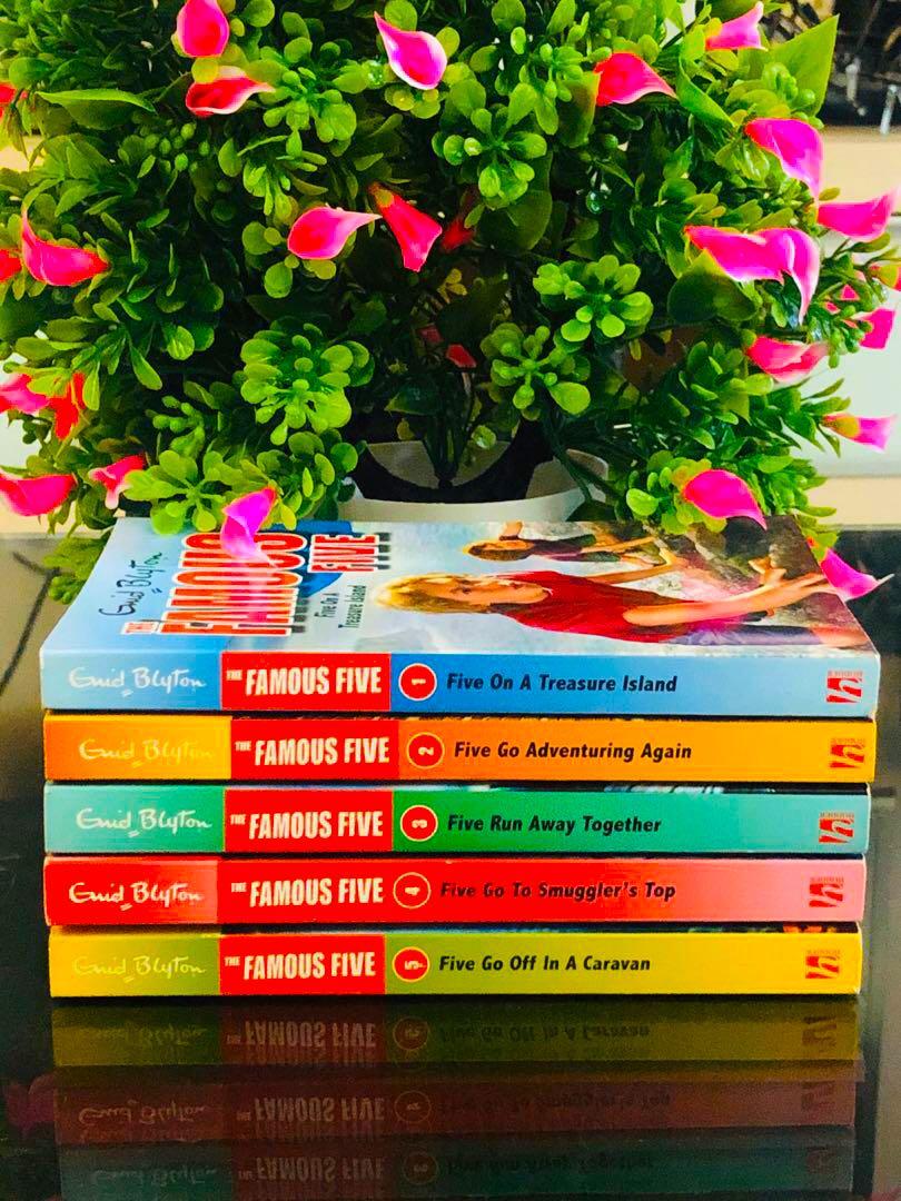 The famous five books set (1 to 5), Books & Stationery, Children's ...