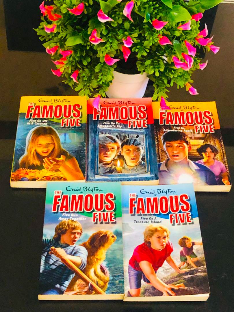 The famous five books set (1 to 5), Books & Stationery, Children's ...