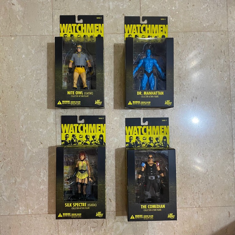 [Toys] DC Direct Watchmen Series 2, Hobbies & Toys, Toys & Games on ...