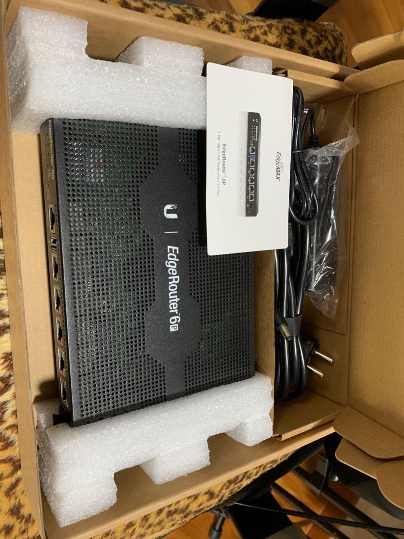 Ubiquity EdgeRouter 6p Pro Business Router, Computers & Tech, Parts ...