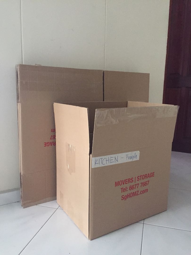 Used Carton Boxes for Moving, Everything Else on Carousell