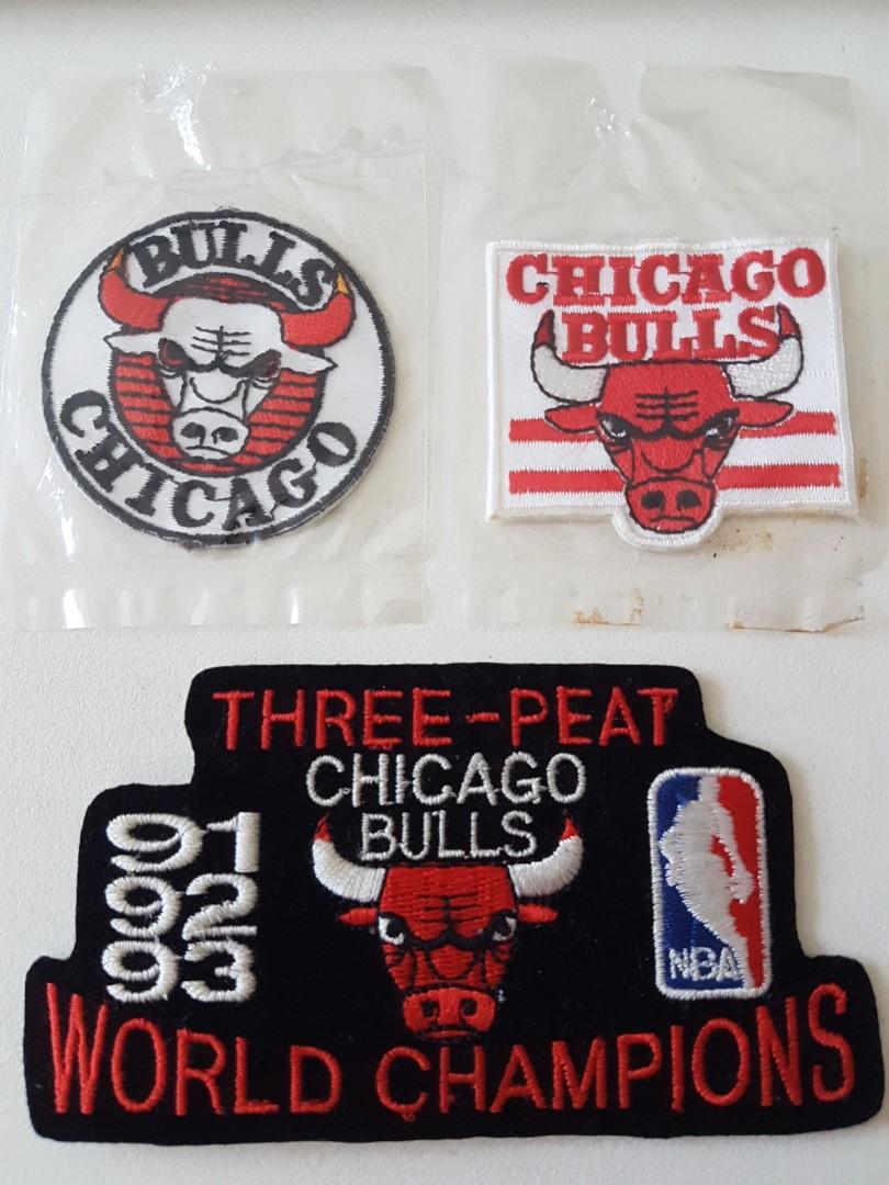 Vintage Chicago Bulls Patch, Hobbies & Toys, Memorabilia & Collectibles ...