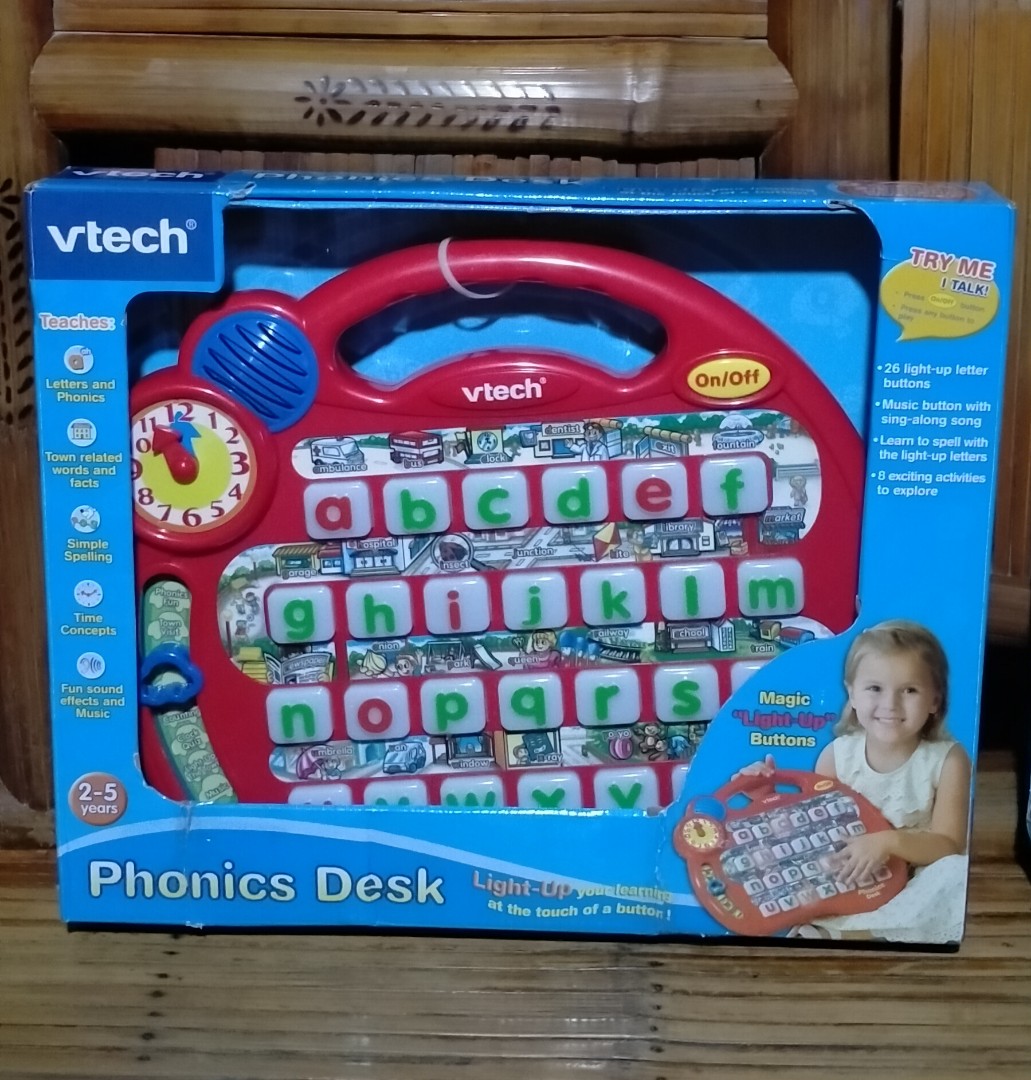 Vtech Phonics desk, Babies & Kids, Infant Playtime on Carousell