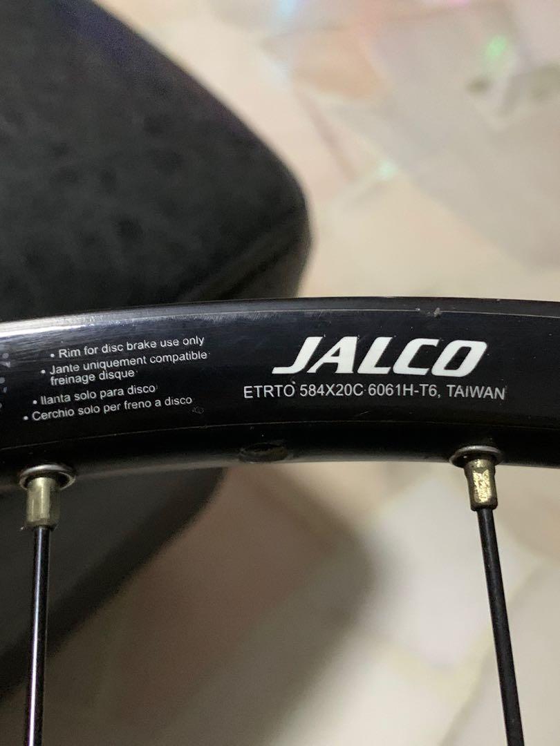 Jalco MTB 27.5 Wheelset with Shimano hub, Sports Equipment, Bicycles ...
