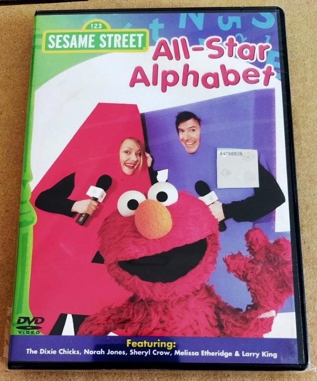 123 Sesame Street All Star Alphabet Dvd American Educational Children