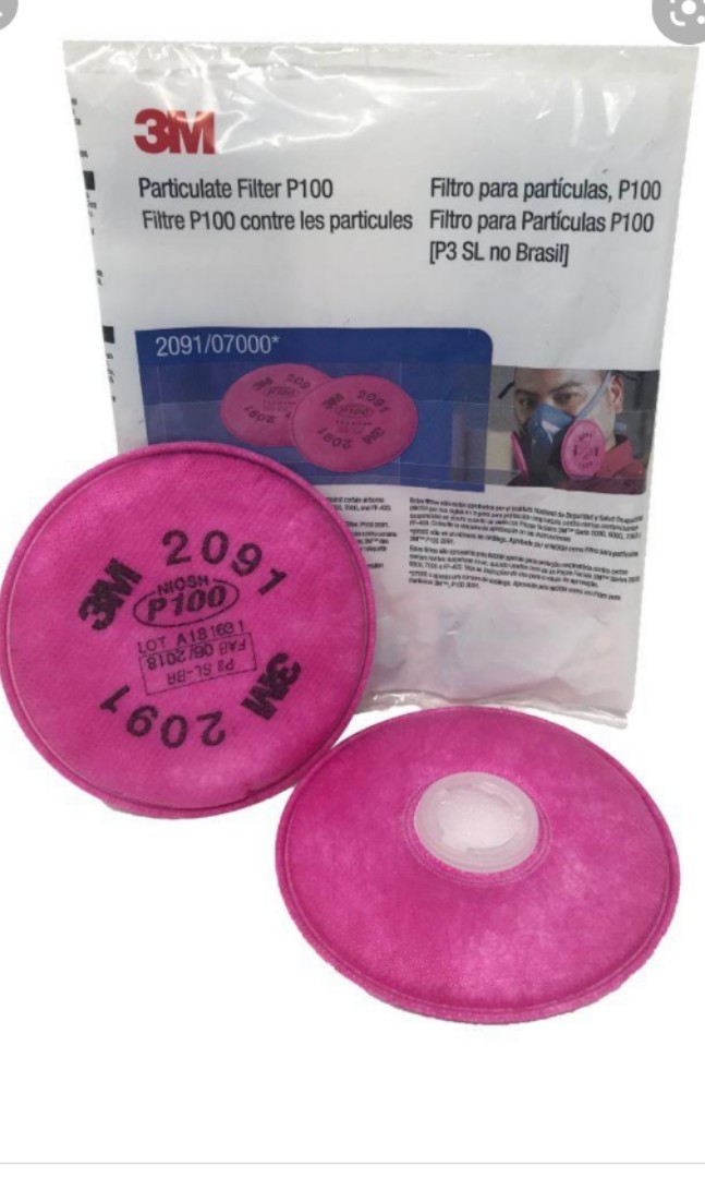 3M Particulate Filter P100, Everything Else on Carousell