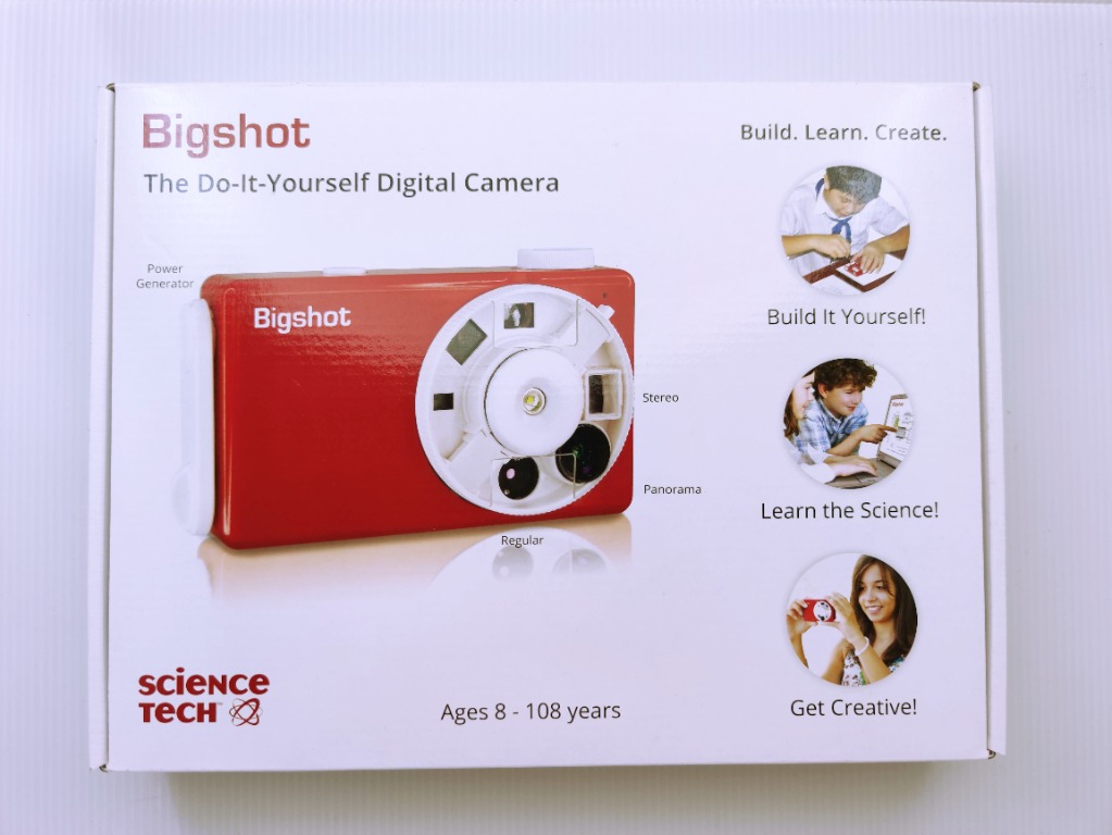 絕版 100% New Bigshot camera kit STEM Education, 興趣及遊戲, 旅行, 旅遊 - 旅行必需品及用品 ...
