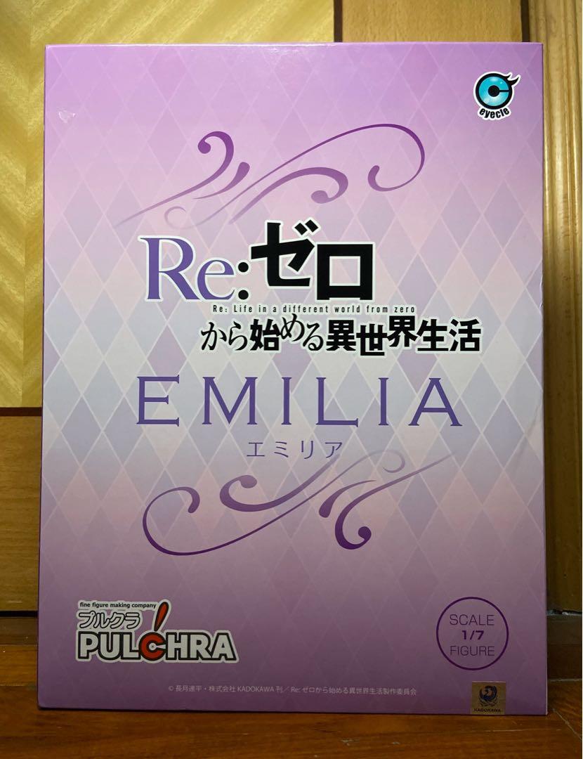 日版全新 Re zero EMT Emilia 愛蜜莉雅 PVC Figure, 興趣及遊戲, 玩具 & 遊戲類 - Carousell